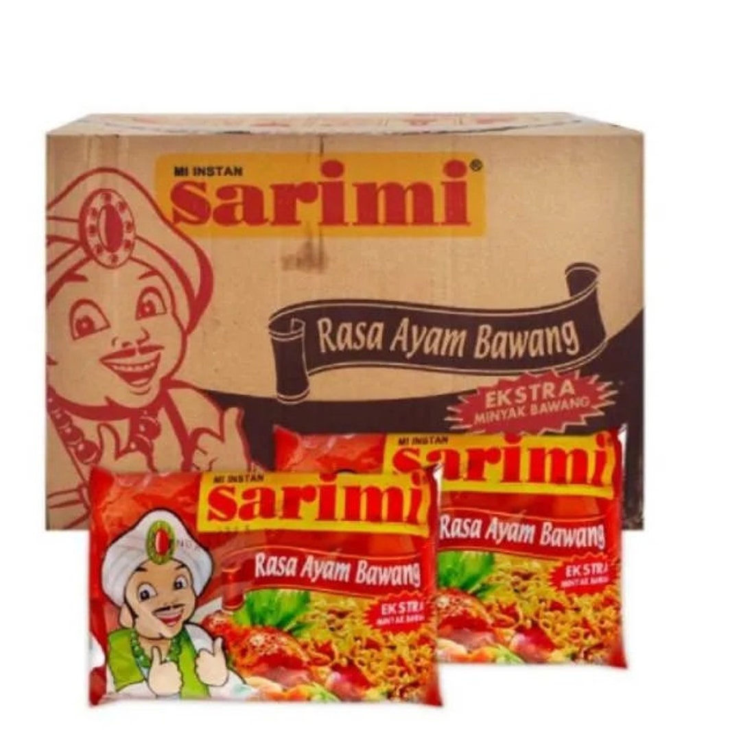 Sarimi Instant Noodle Onion Chicken Flavor Contents 40 - Etsy