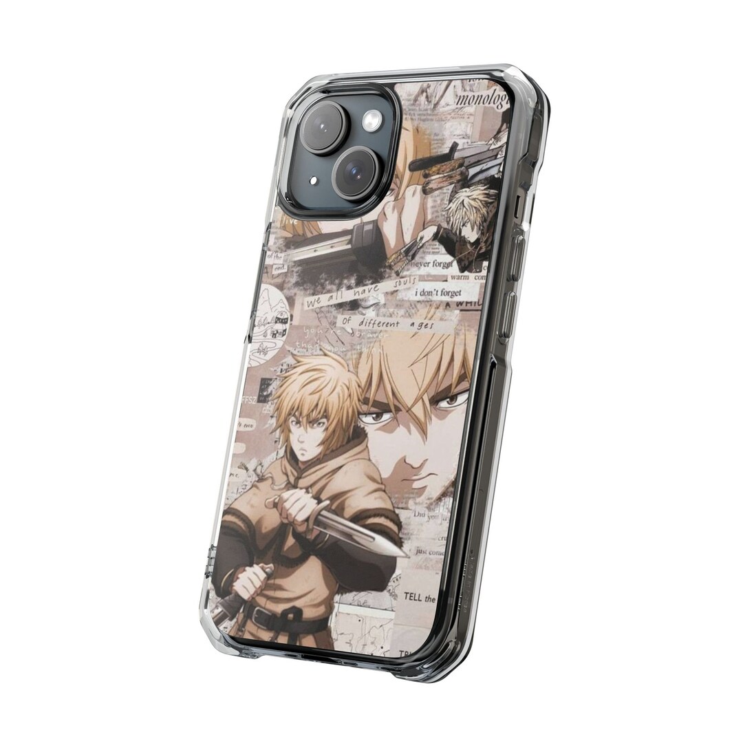 Thorfinn Vinland Saga Collage 1 Magnetic Clear Impact Cases - Etsy