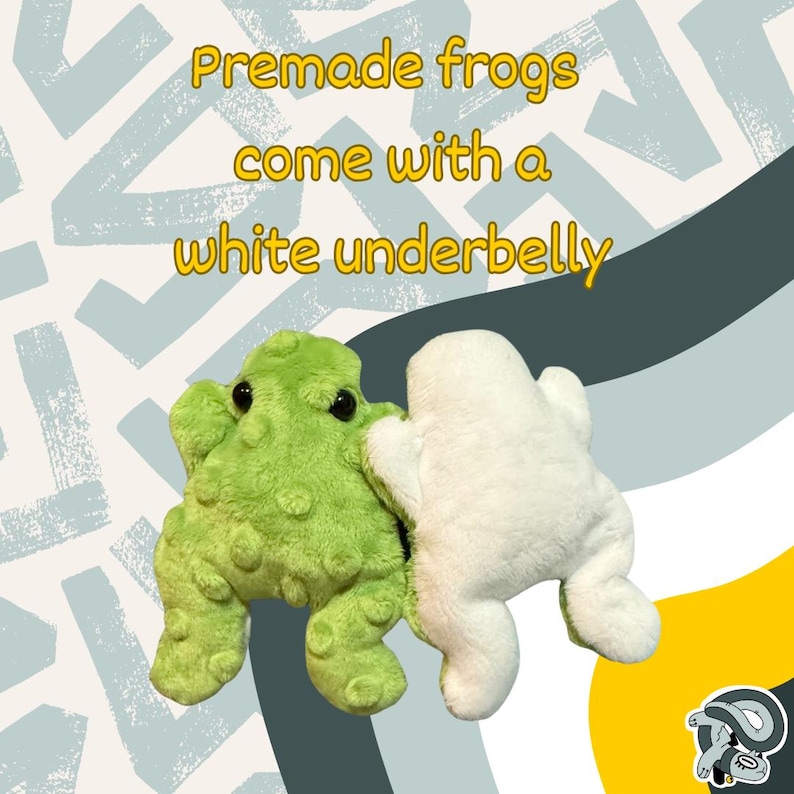 OPAL Sensory Frog Plush: Handmade Minky Stuffed Animal ...