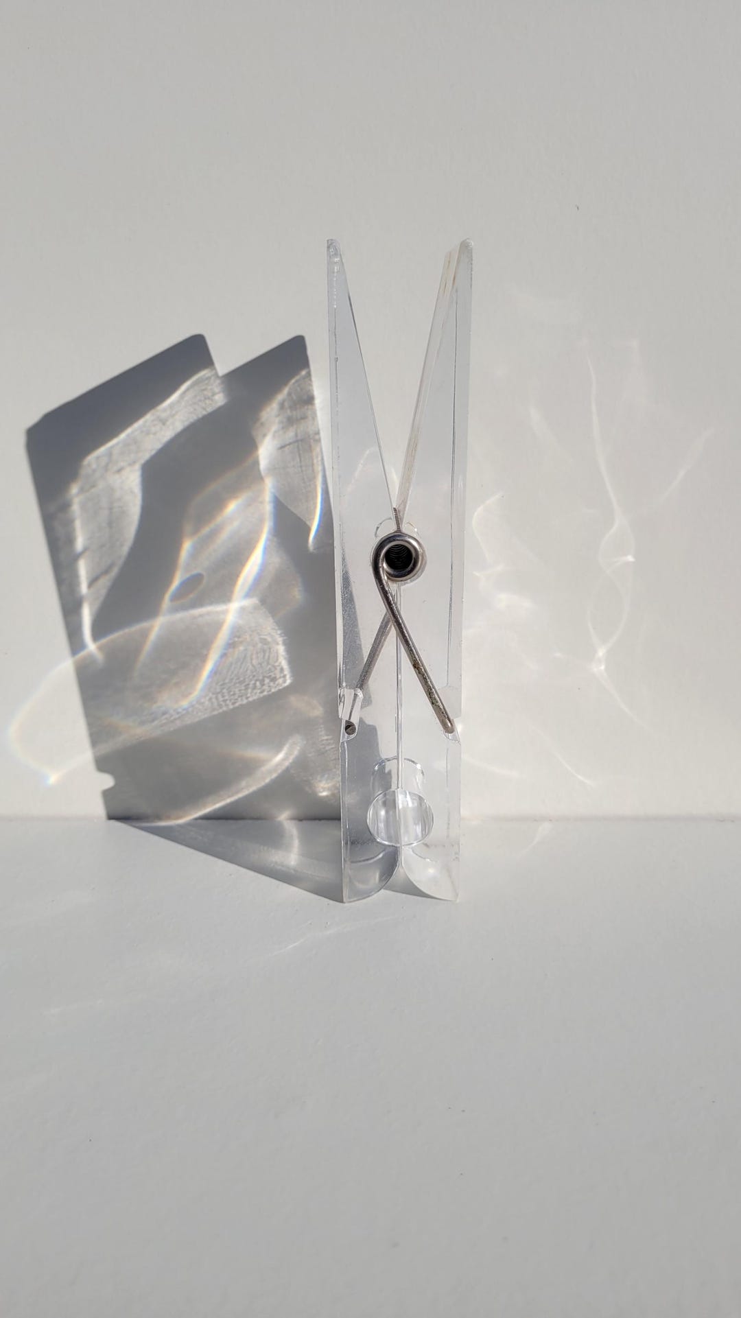 Oversized Lucite Peg - Pop Art - Fun / Playful / Paper Weight / Photo ...