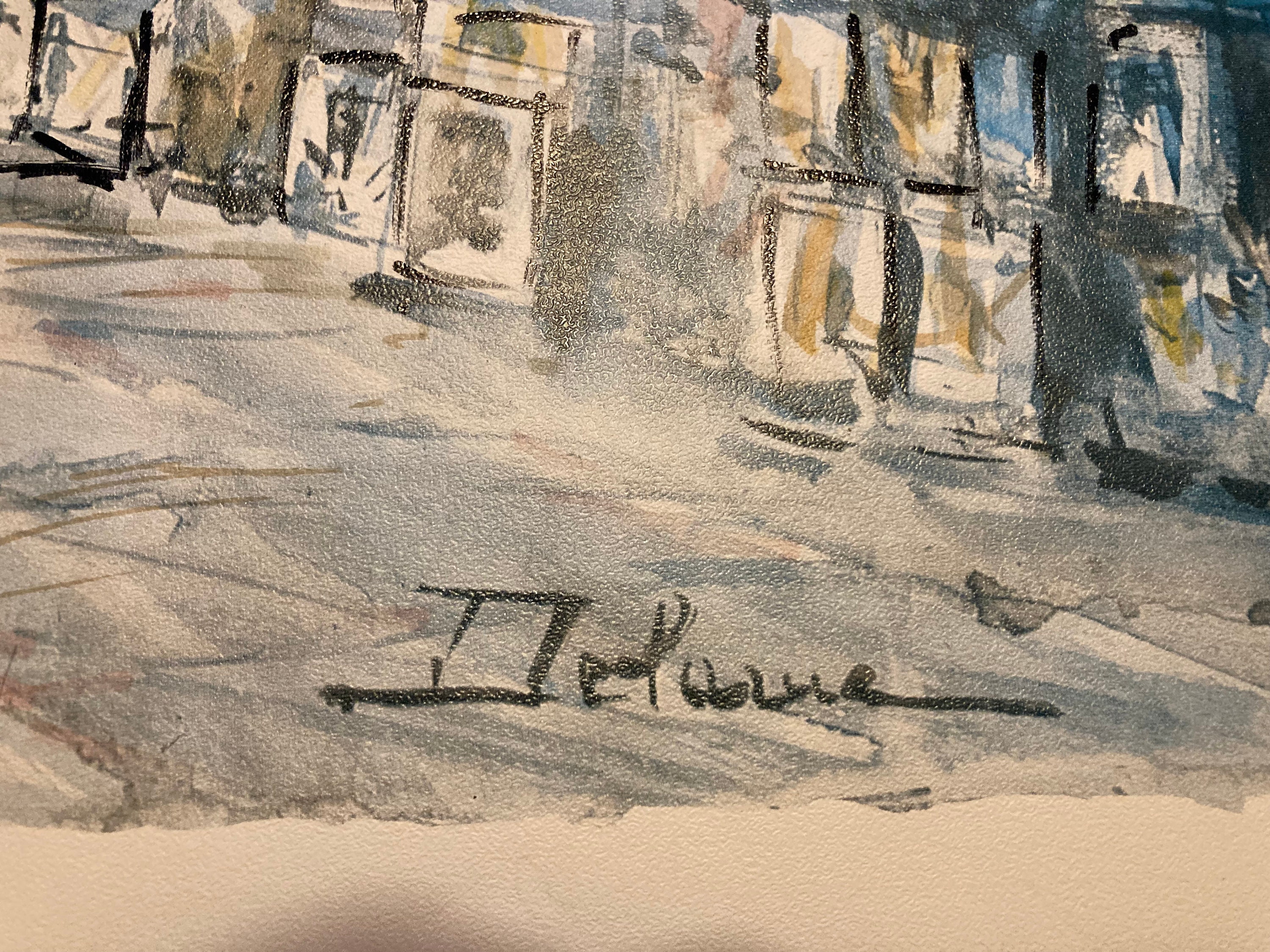 Lucien Delarue 553 Parcs: Notre Dame Et Les Quais Vintage Fine Art ...