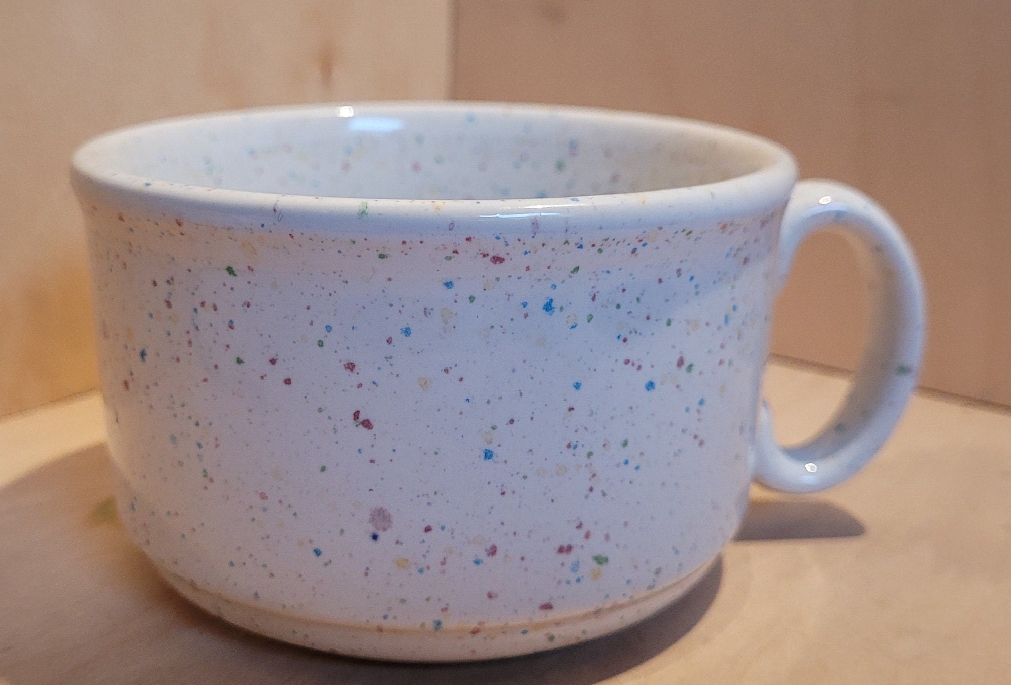 Beautiful Confetti Coffee Cup / Tea Mug / Soup Bowl / Plate / Bowl ...