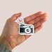 Camera With Heart Sticker - Etsy