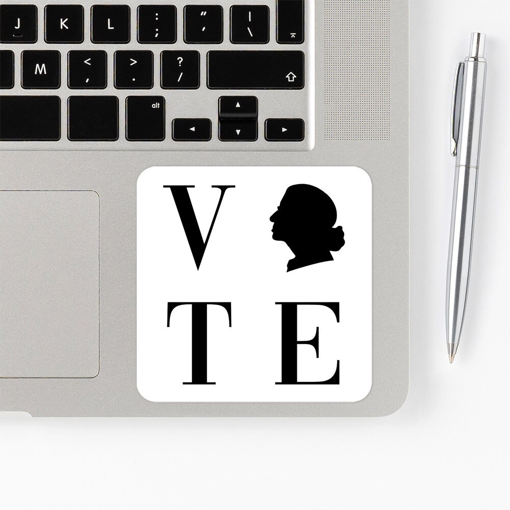 Vote RGB Square Silhouette Sticker - Etsy