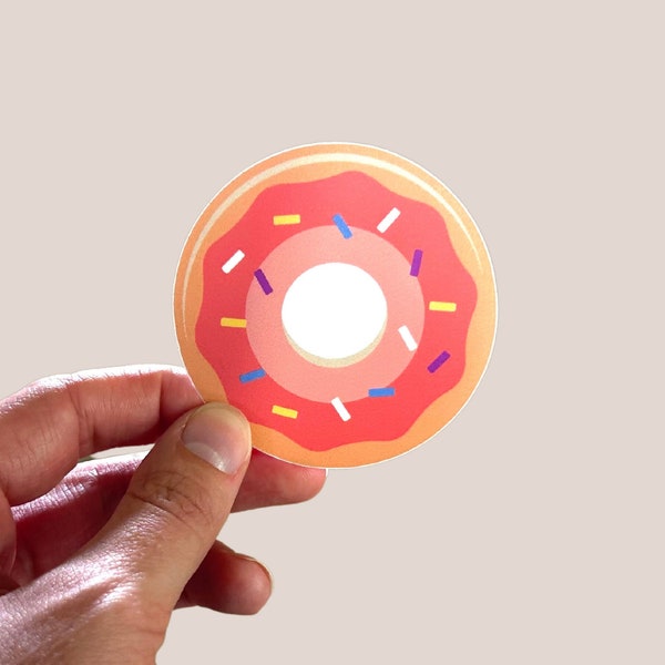 Donut Sticker - Etsy