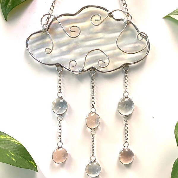 Stained Glass Cloud - Etsy