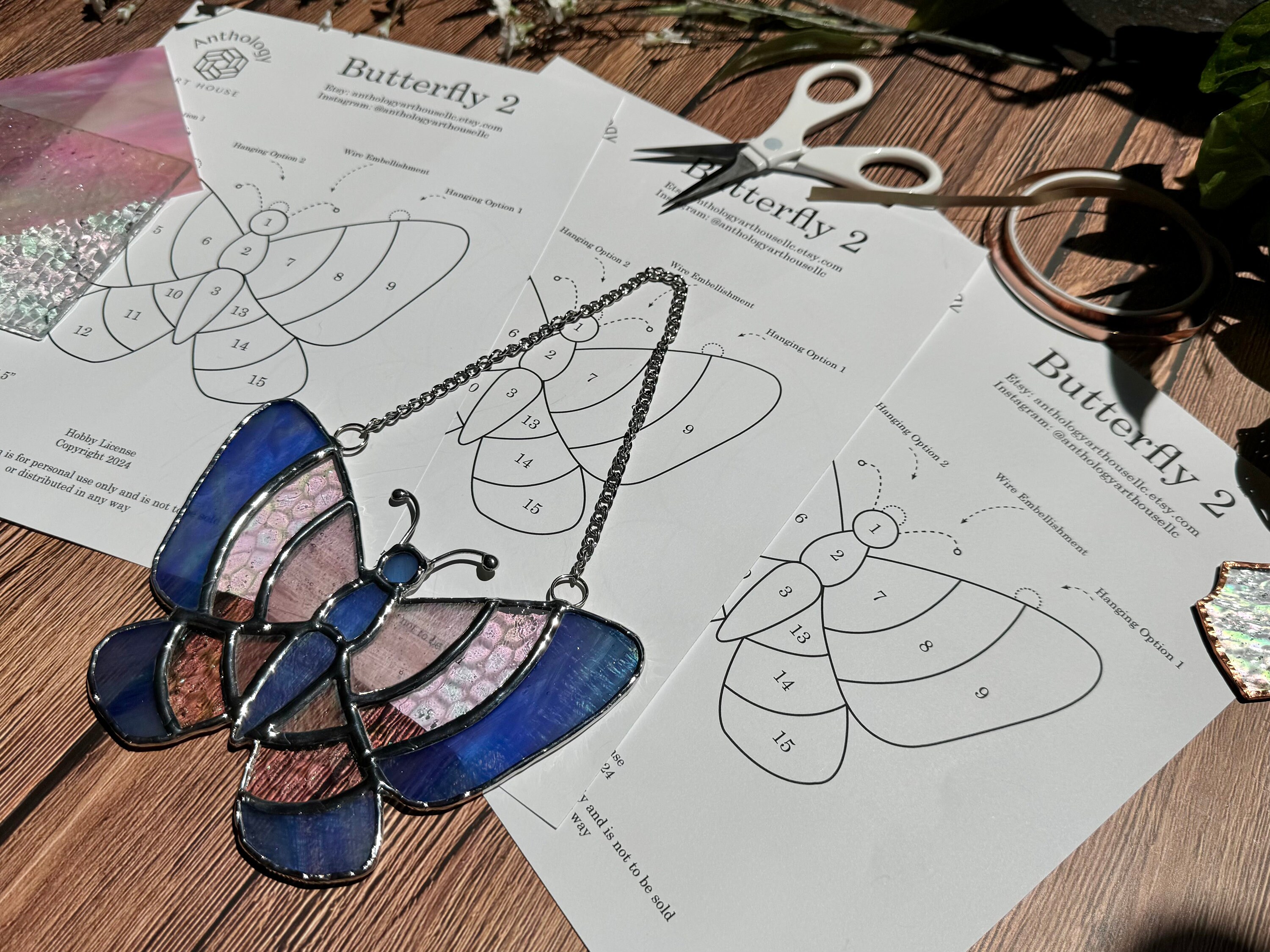 Butterfly 2 Pattern for Digital Download Hobby License - Etsy