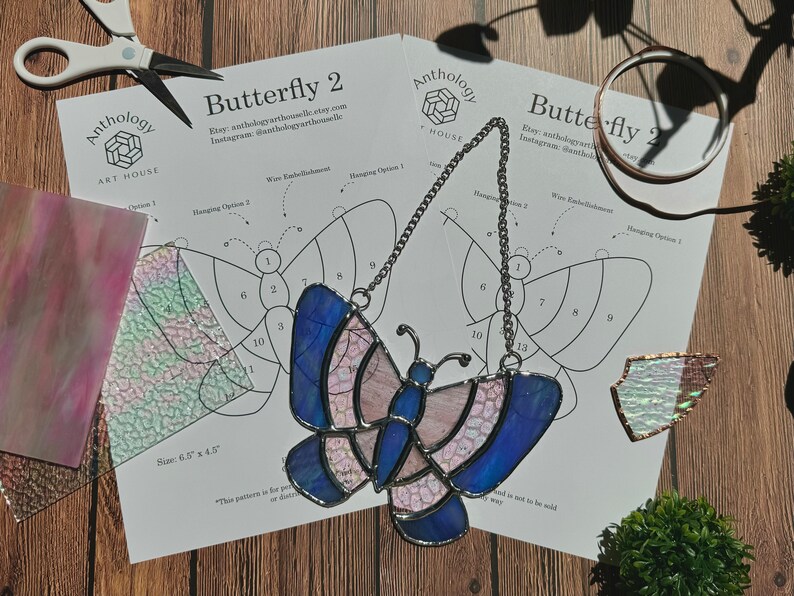 Butterfly 2 Pattern for Digital Download - Hobby License - Etsy