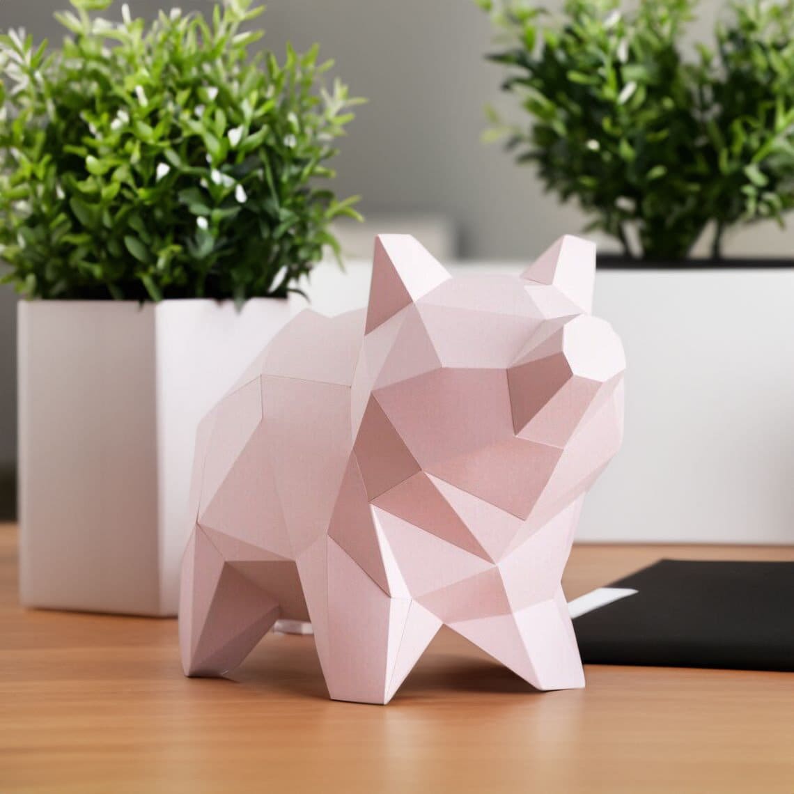 DIY Piggy Papercraft PDF SVG Template 3D Piggy Paper Craft - Etsy Ireland