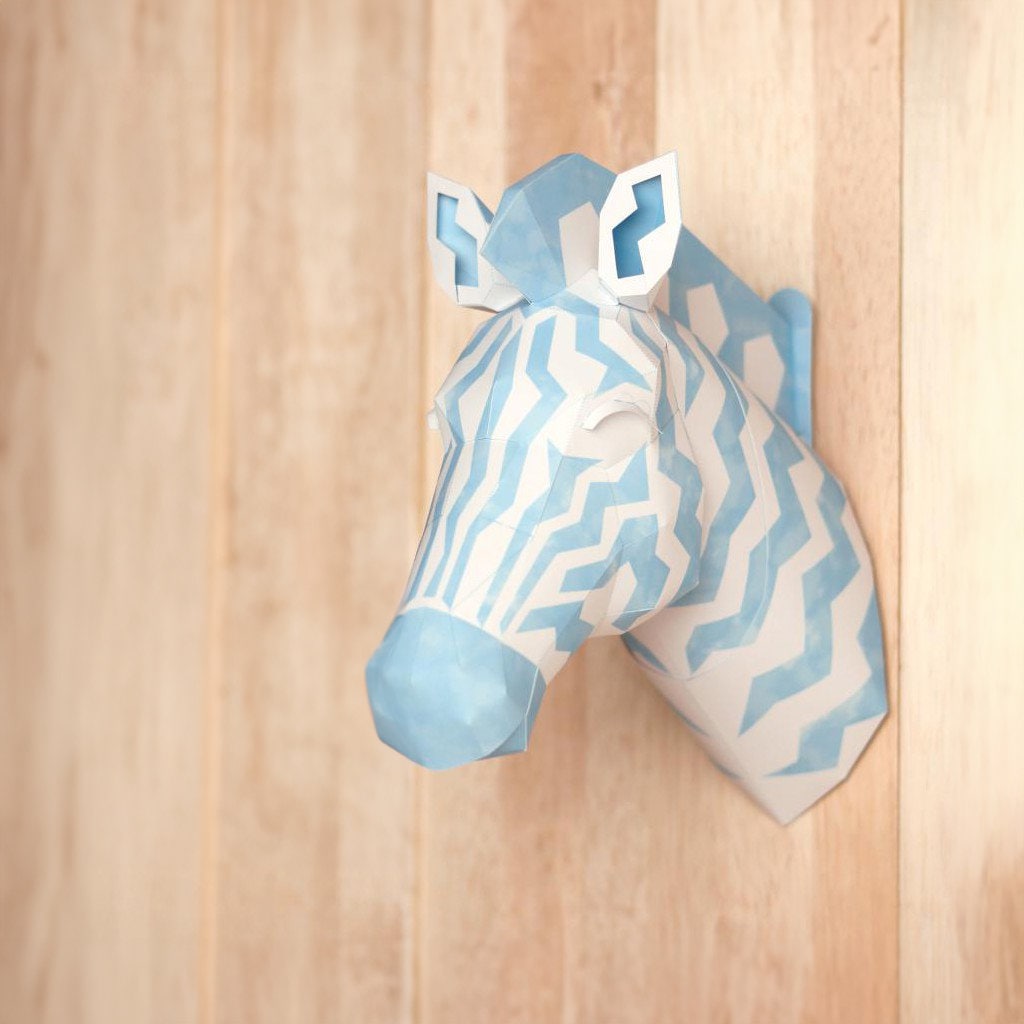 Zebra Paper Craft Guide: Create Your Own Stunning Paper Zebra - Etsy ...