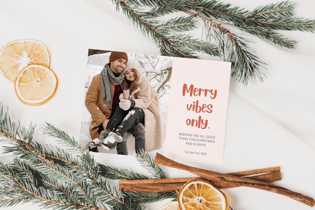 Editable Christmas Canva Card Template, Christmas Editable Card ...