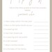 Baby Game Bundle, Baby Shower Games, Minimalist Baby Shower, Printable ...