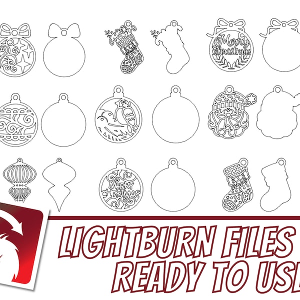 Christmas Sayings for Lightburn File Laser Engraver Cutter Image Art ...