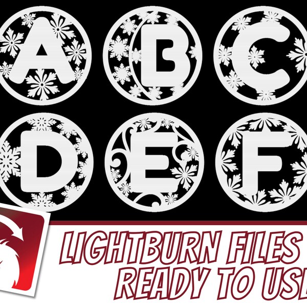 Laser Cut Lightburn Letters - Etsy