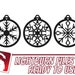Layered Snowflake Christmas Ornaments Lightburn Art File Ready for ...