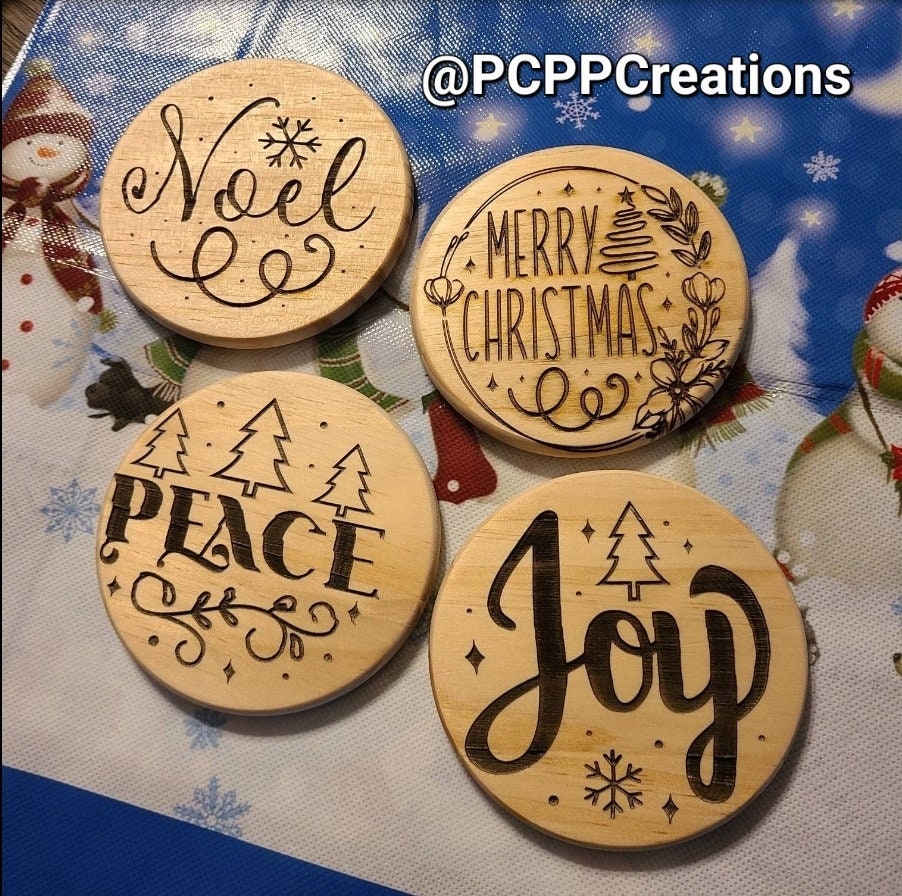 Christmas Sayings Lightburn Files Laser Engraver Cutter Signs Image ...