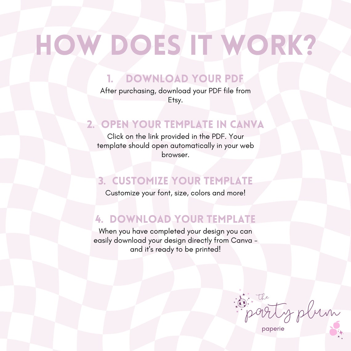 Groovy and Boozy Bachelorette Party, Downloadable Invitation and ...