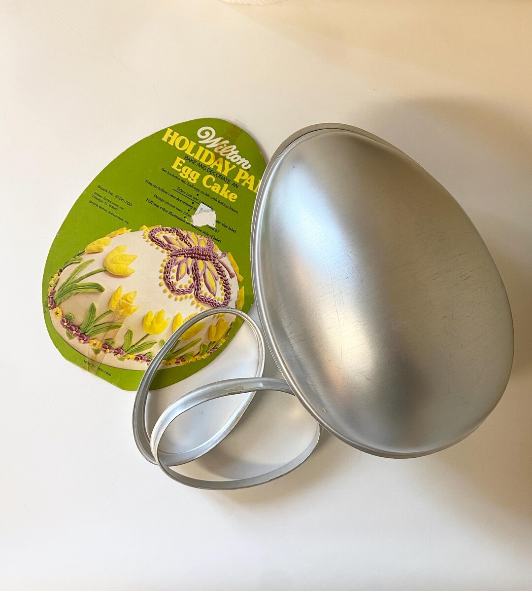 Vintage Wilton Aluminum Easter Egg Cake Pan - Etsy