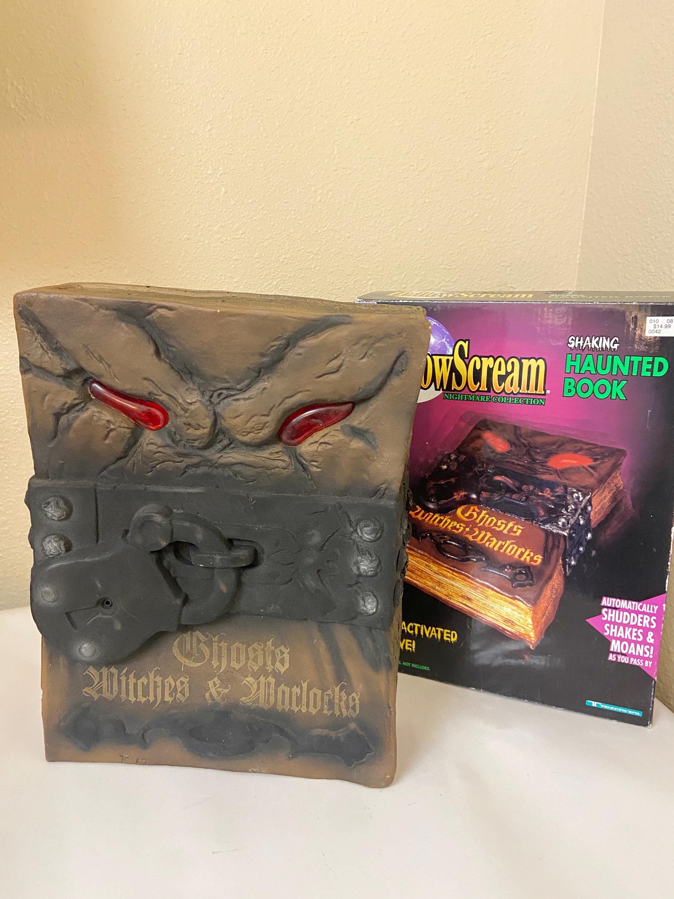 1996 Trendmasters Shaking Haunted Book Works Etsy
