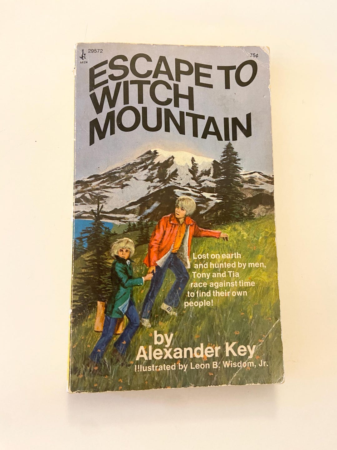 1973 Escape to Witch Mountain by Alexander Key Vintage Paperback Book ...