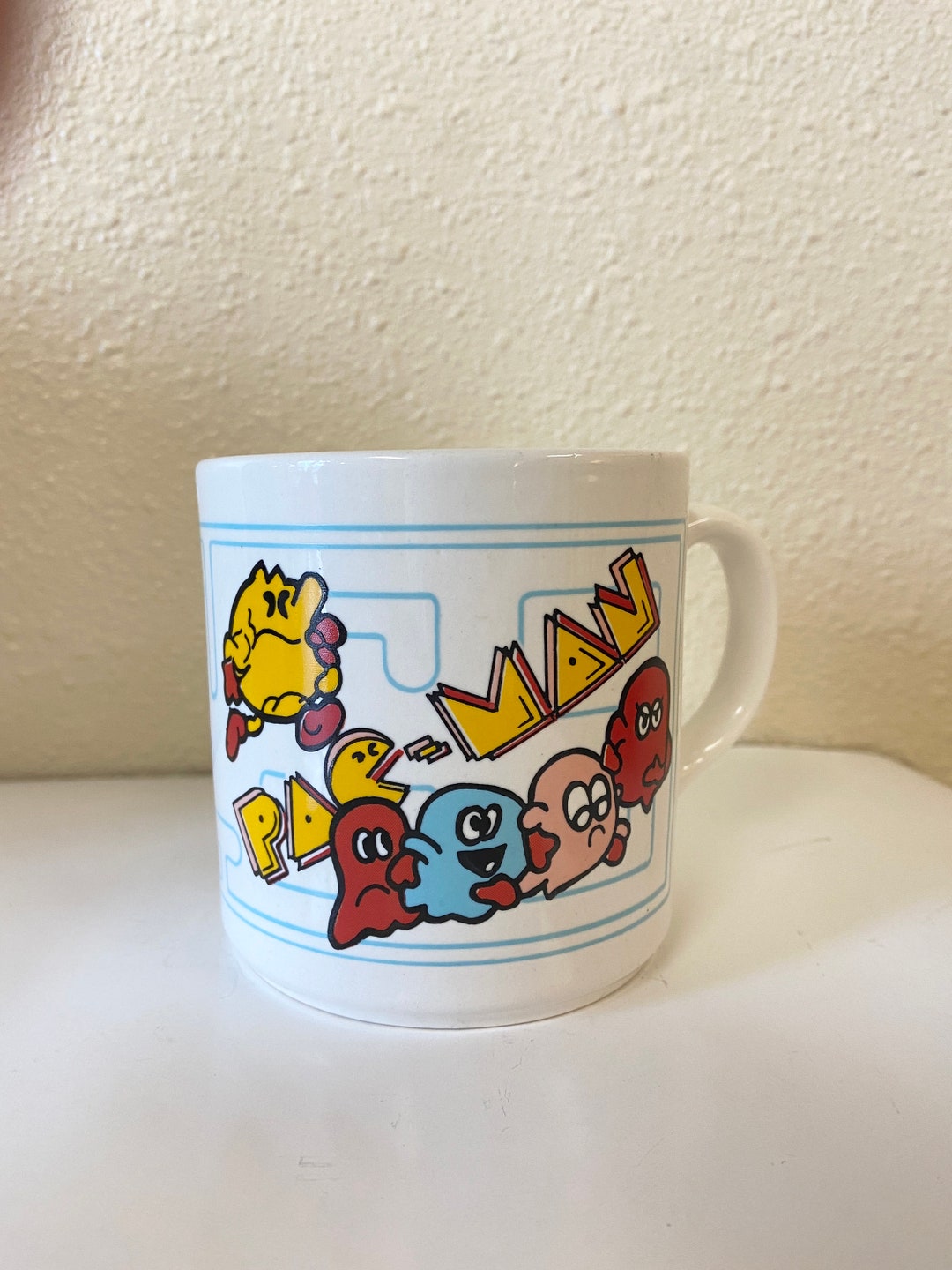 Vintage Pac-man Video Game Coffee Mug - Etsy