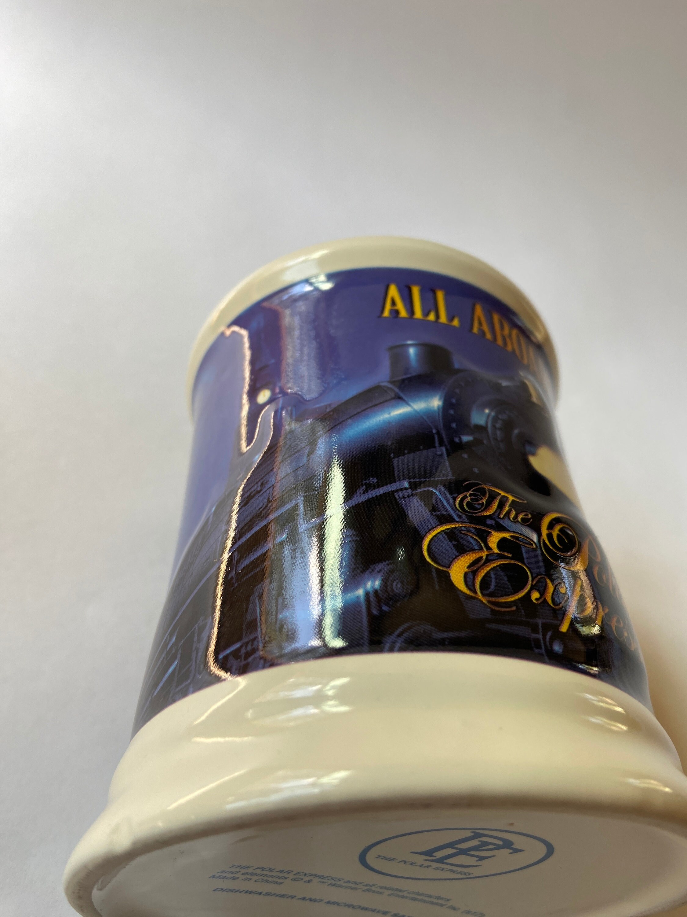 Official Polar Express Movie Hot Chocolate Mug 3D Raised Christmas ...