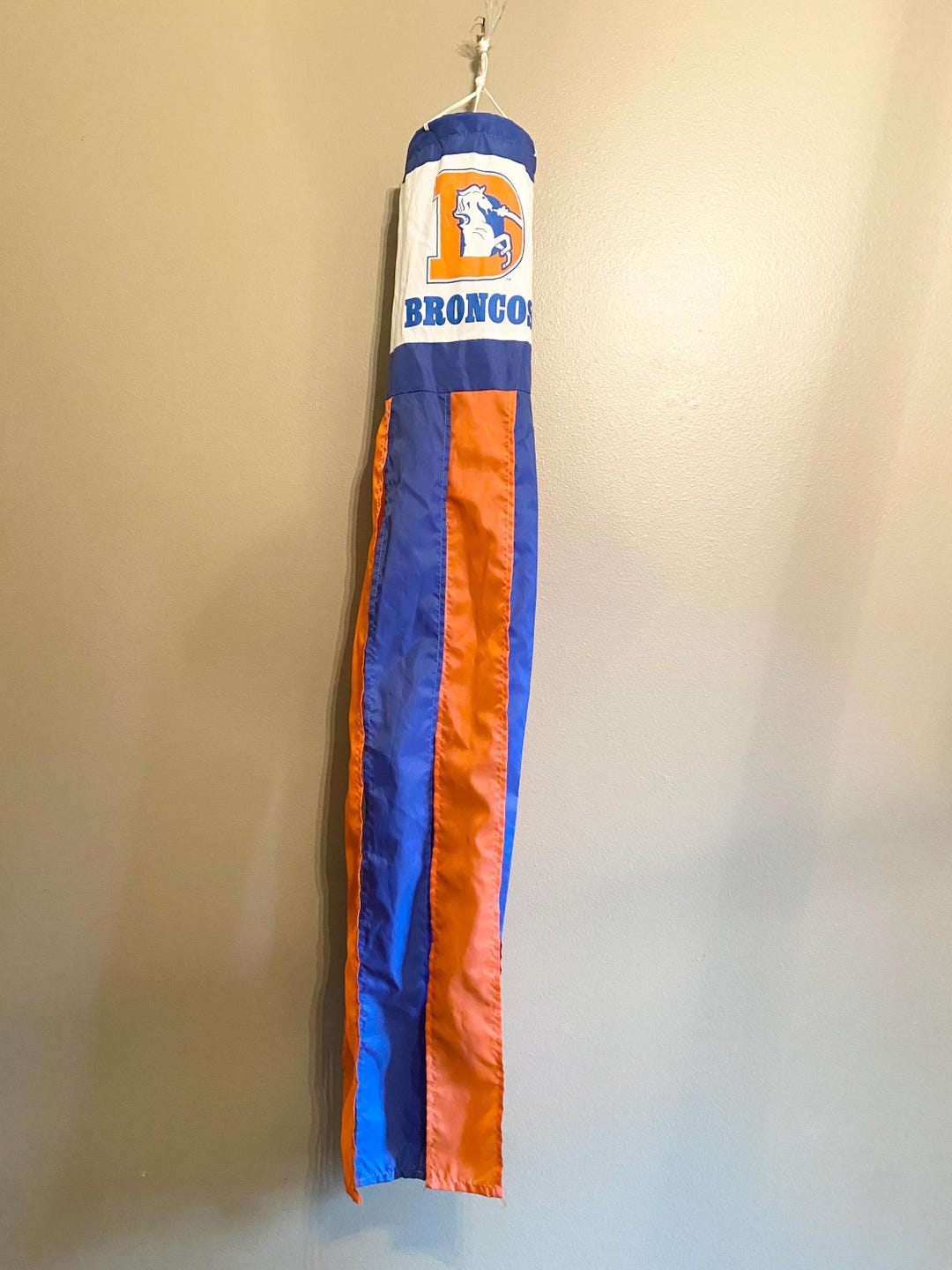 Vintage Denver Broncos Windsock Broncos Football Home Decor - Etsy
