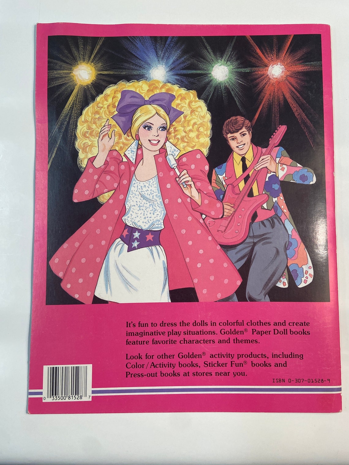 1986 Barbie and the Rockers Vintage Paper Doll Book - Etsy