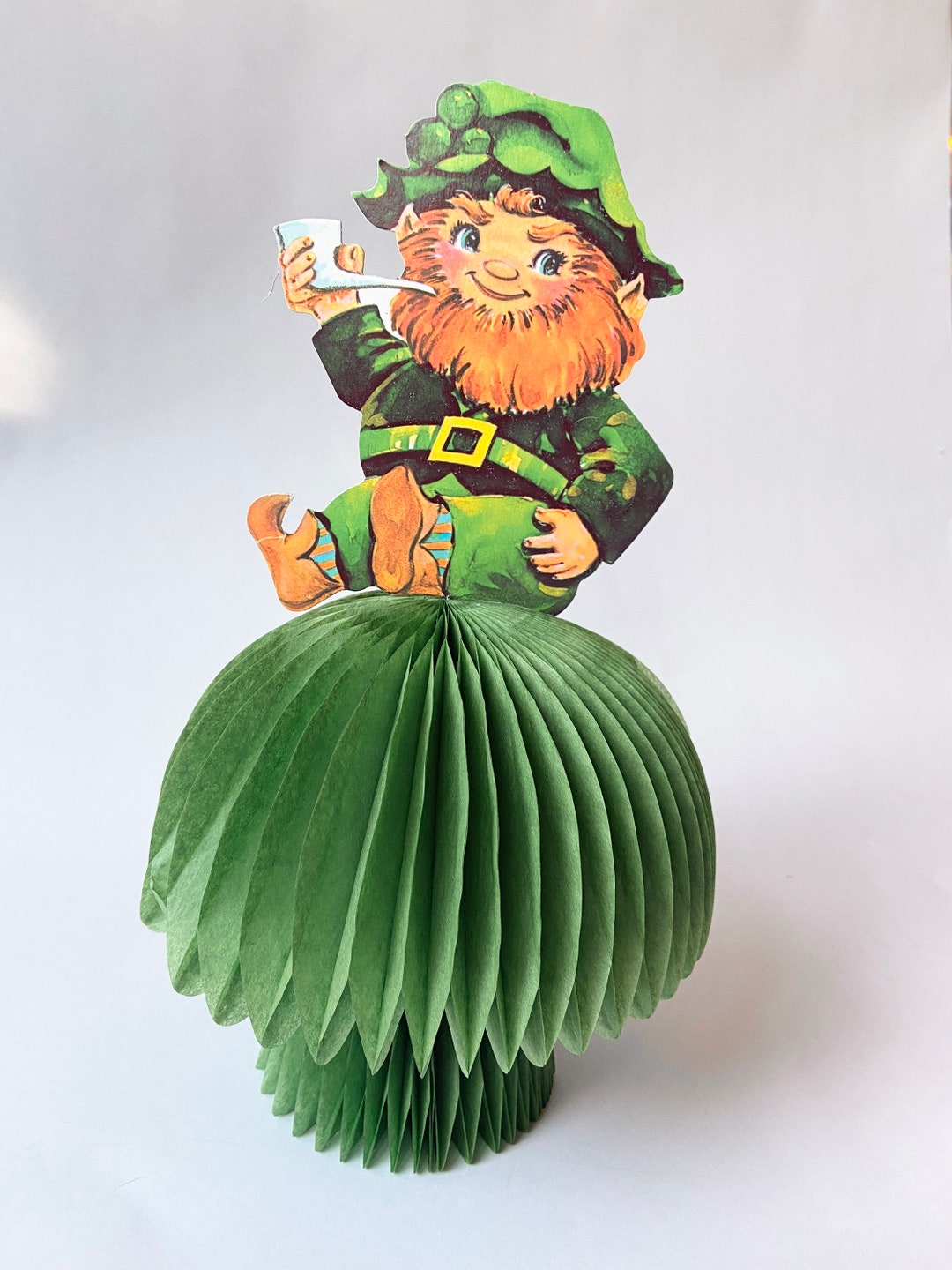 Vintage St. Patrick’s Day Crepe Paper Holiday Table-top Decor - Etsy