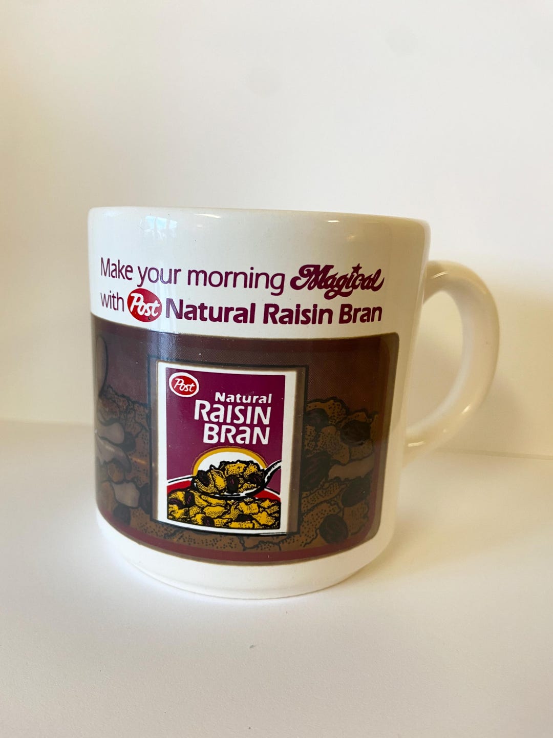 90’s Raisin Bran Cereal Coffee Mug - Etsy