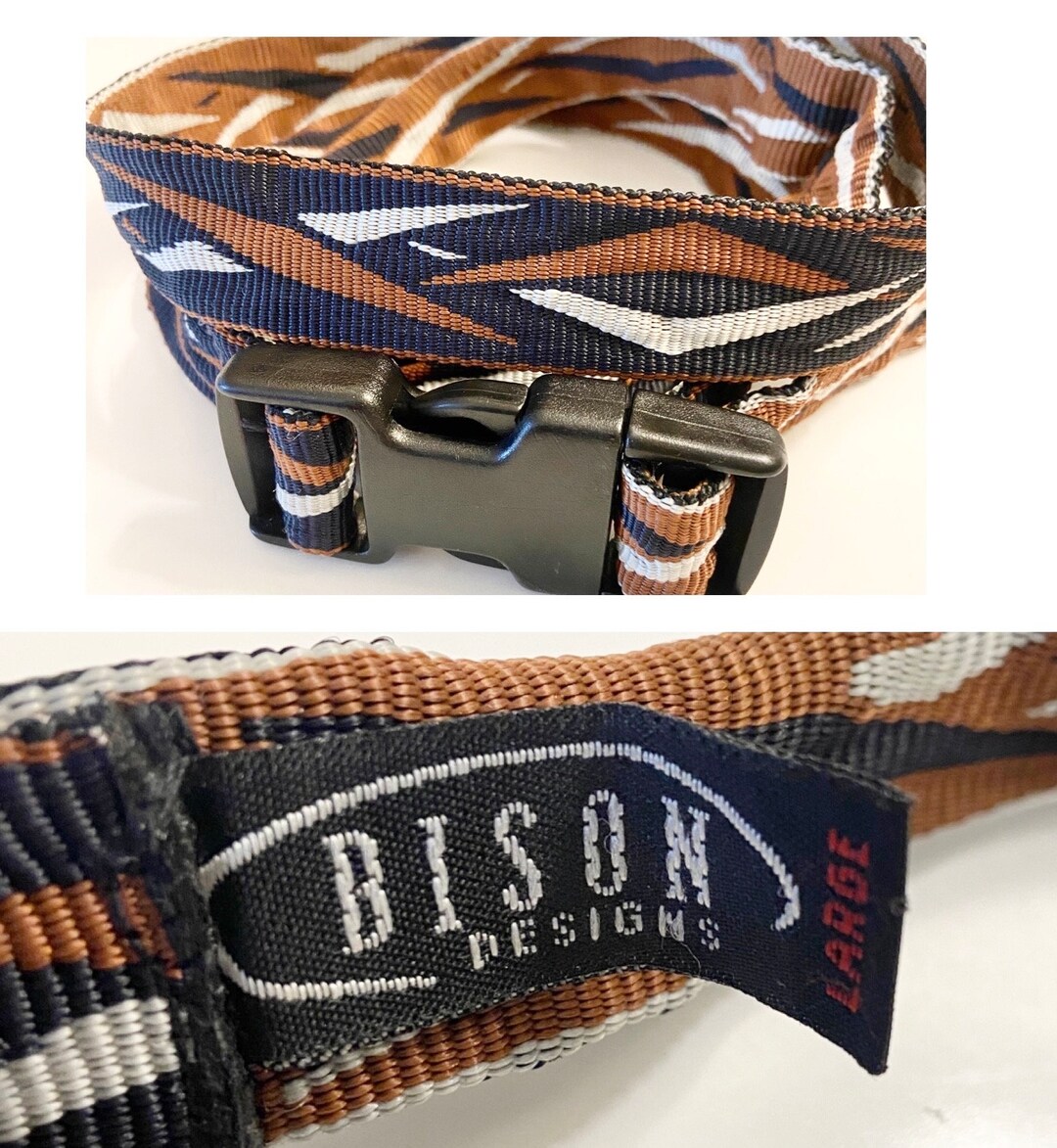 90s Bison Designs Nylon Belt | Large - Etsy