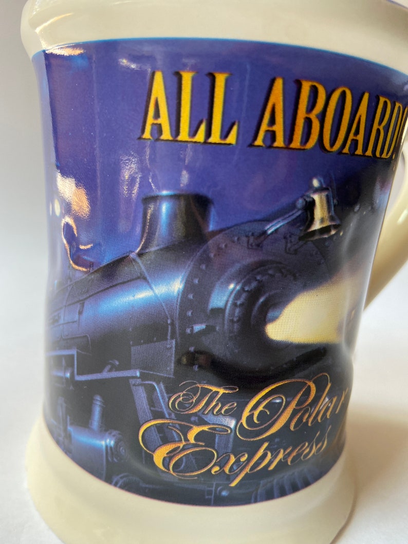Official Polar Express Movie Hot Chocolate Mug 3D Raised Christmas ...