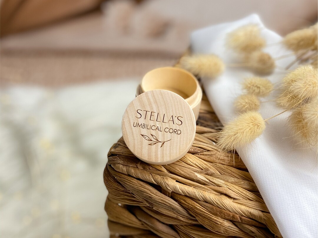 Umbilical Cord Keepsake Box, Baby Girl Gift Unique Memory Box ...