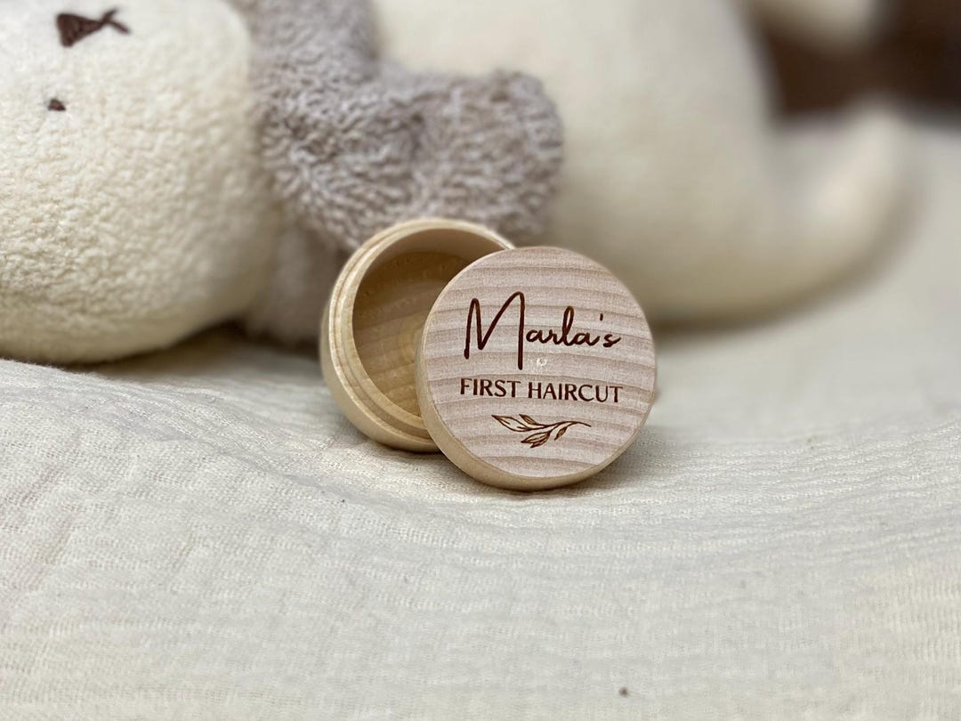 Baby Keepsake Box Personalized Baby Gifts for New Mom Present Wooden ...