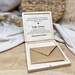 Personalized Money Gift Holder, Cash Baptism Gift Box With Custom Text ...