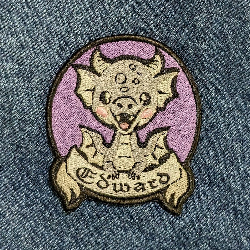 Dragon Patch Jacket - Etsy