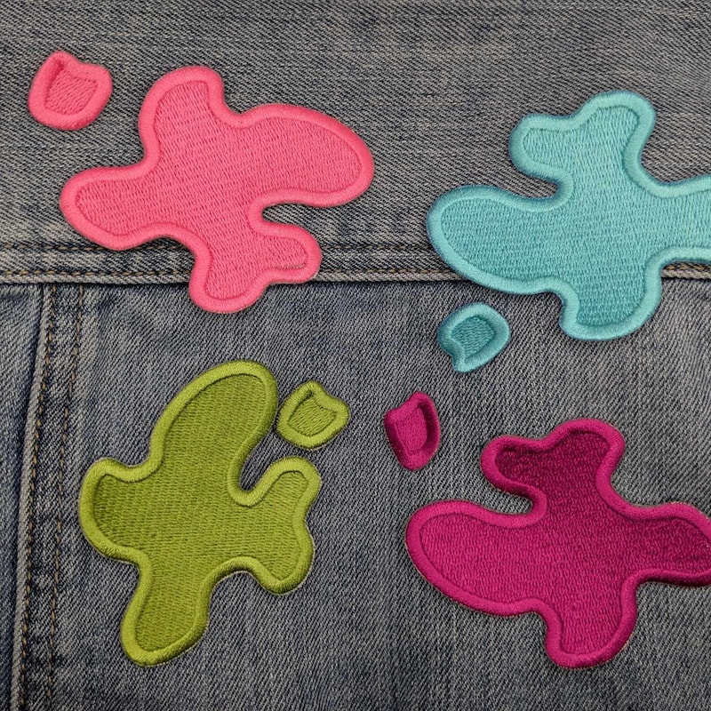 Color Splash Patch - Etsy UK