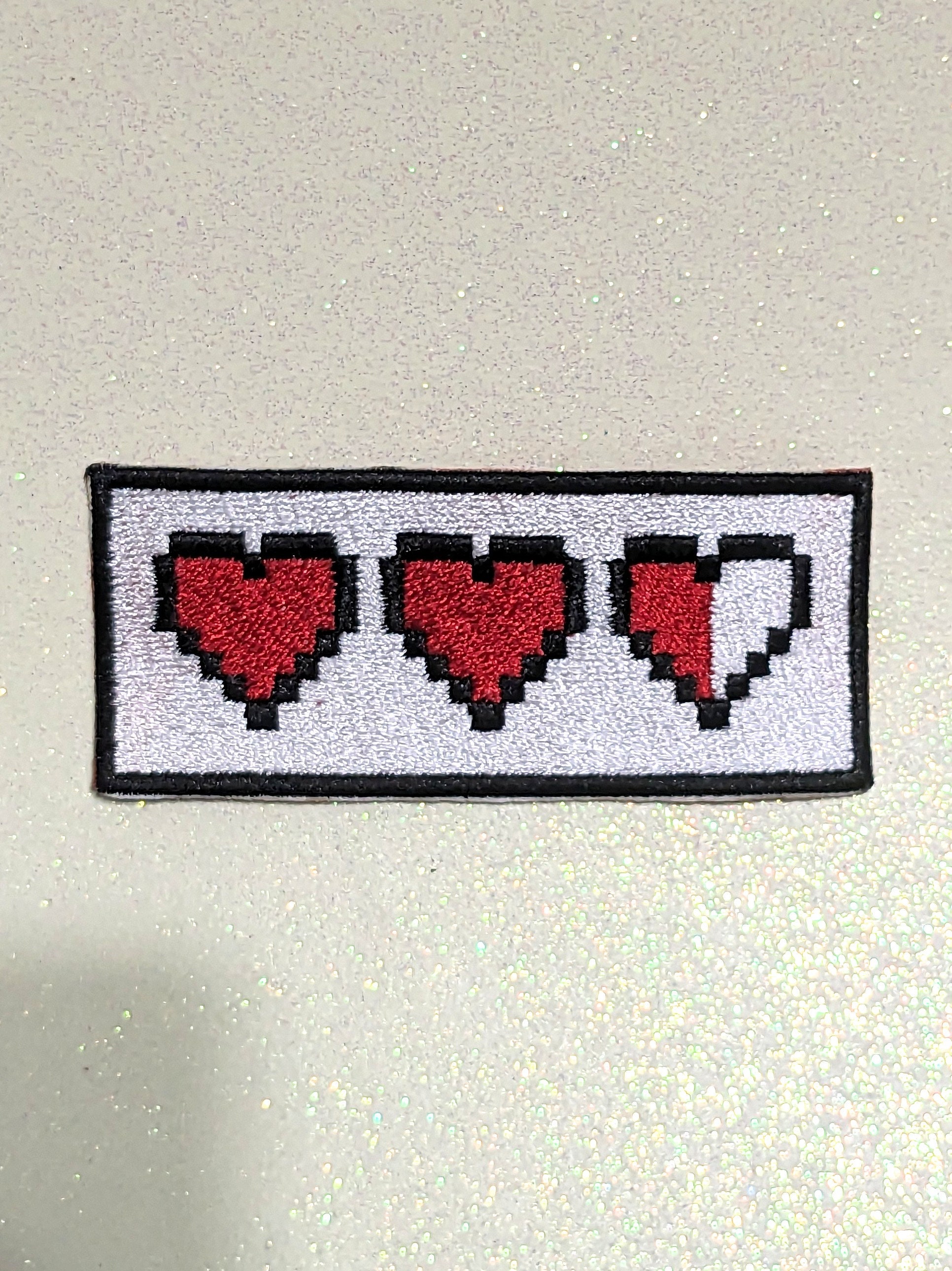 Retro Gaming Health Gauge Meter Machine Embroidered Patch 8 - Etsy