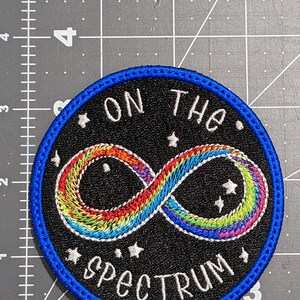 Autism Spectrum Embroidered Patch, Sew on Patches for Jacket, Patches ...