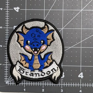 Personalized Embroidered Dragon Patch Sew On, Patches for Jacket ...