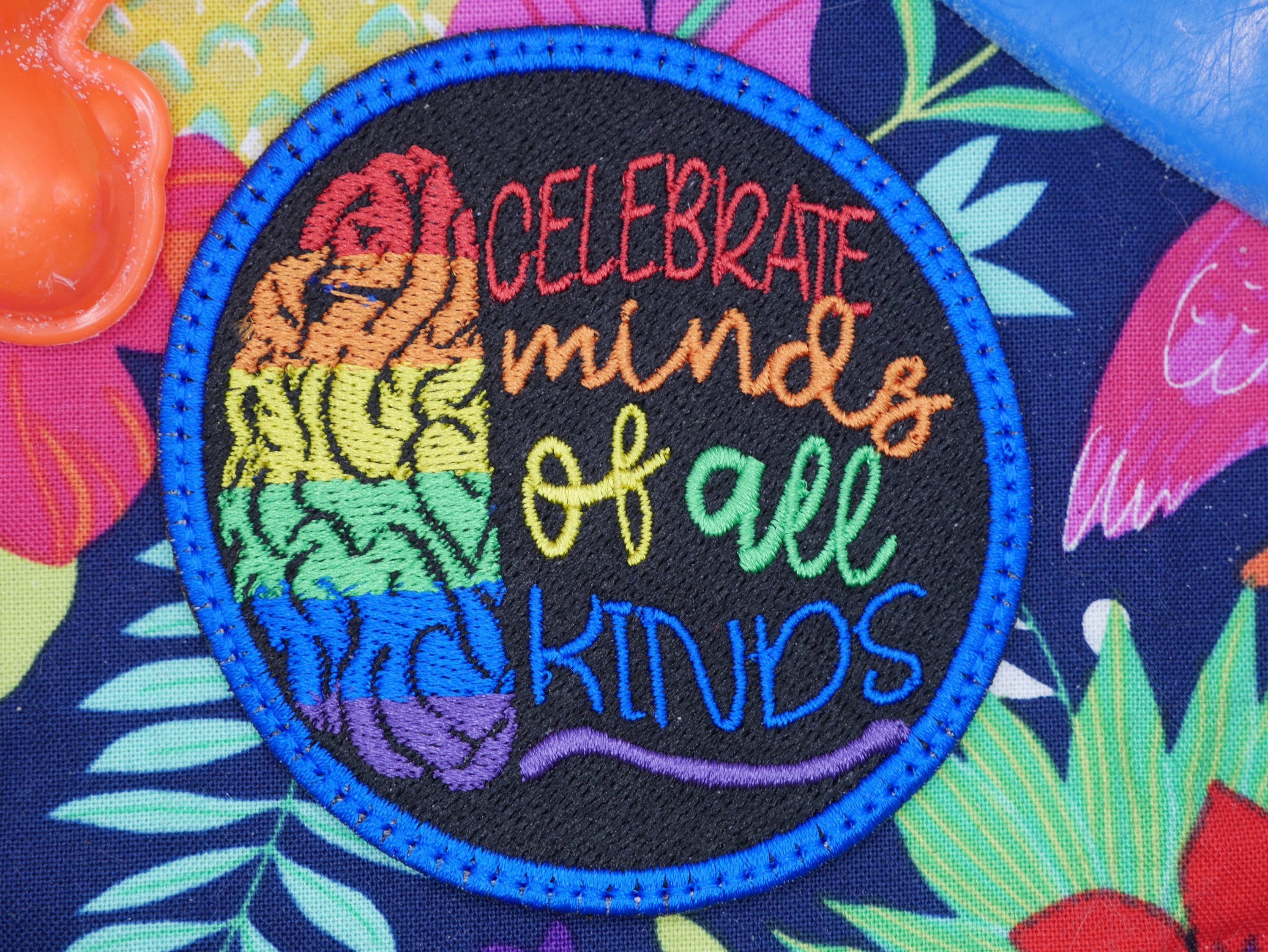 Autism Spectrum Acceptance Machine Embroidered Patch, Sew on Accessory ...