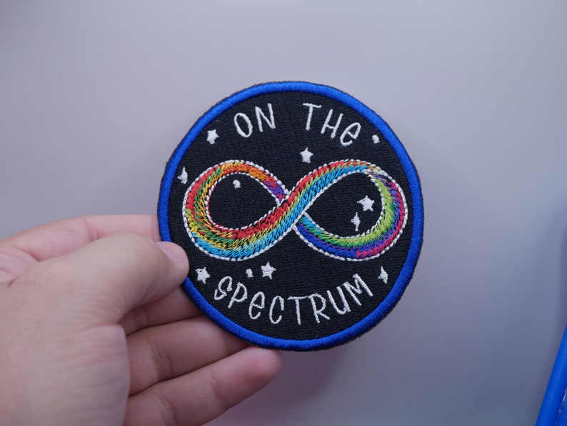 Autism Spectrum Embroidered Patch, Sew on Patches for Jacket, Patches ...