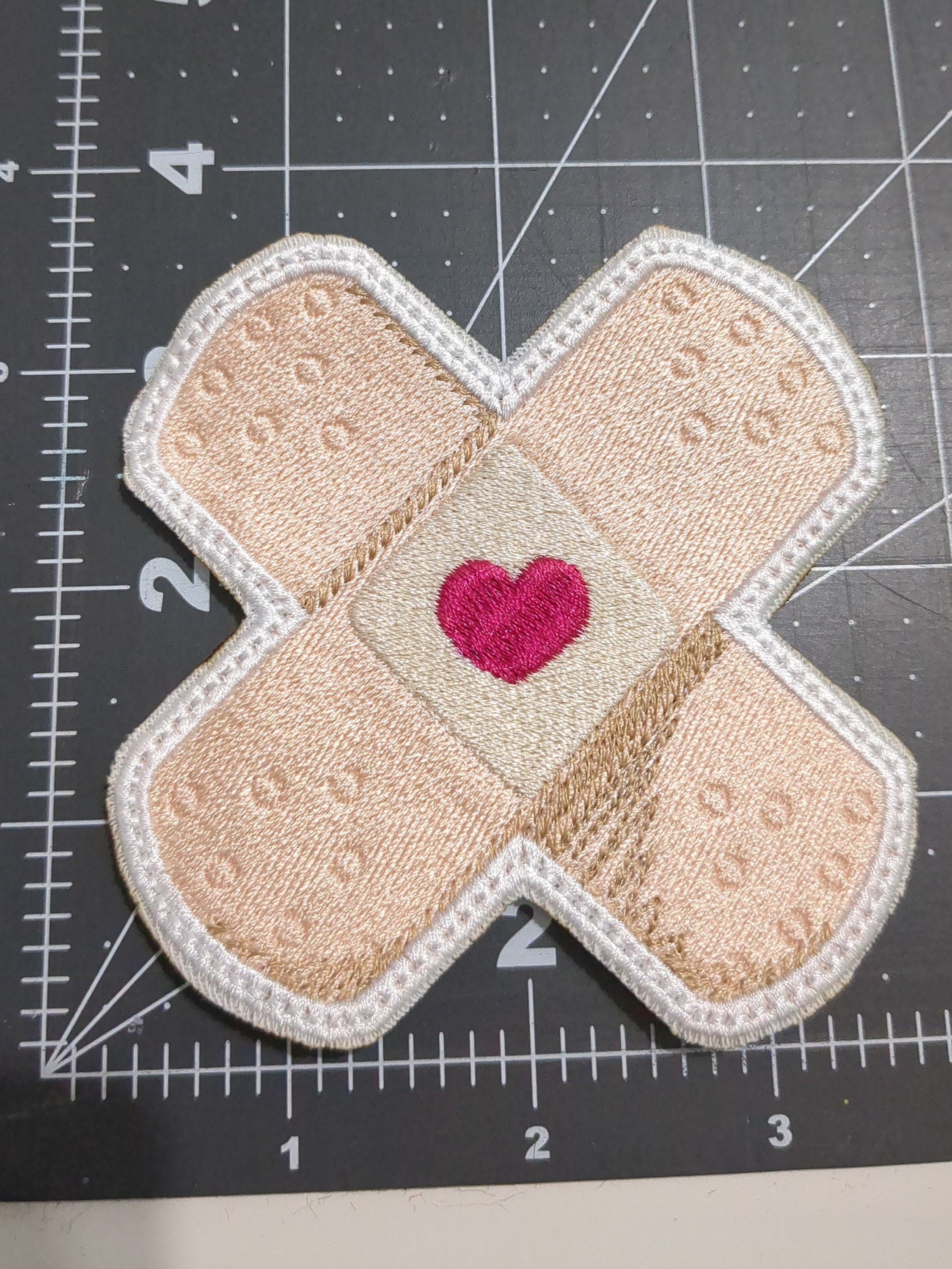 Boo Boo Bandage Machine Embroidered Patch Iron On Sew on - Etsy