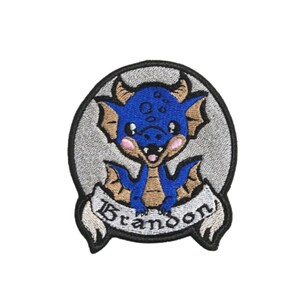 Personalized Embroidered Dragon Patch Sew On, Patches for Jacket ...
