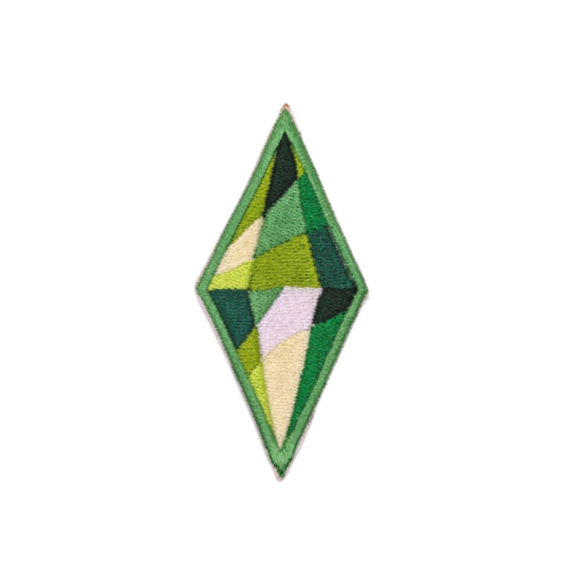 Plumbob Patch Machine Embroidered Badge Iron on Sew on Patch - Etsy