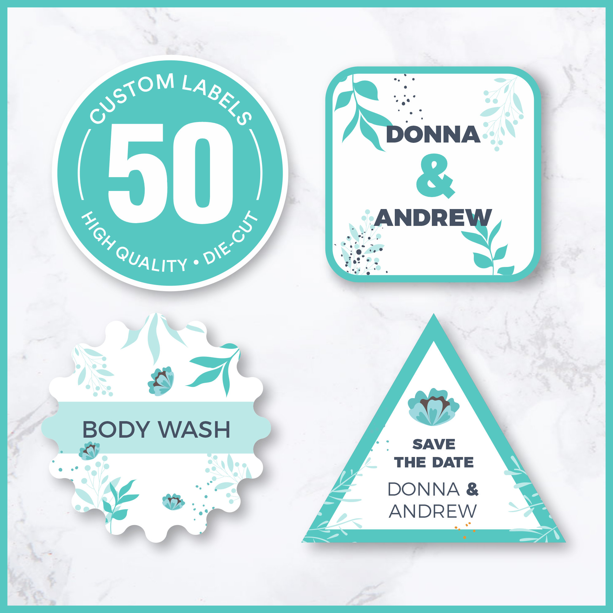 Custom Die Cut Label Printing at Sara Gosman blog