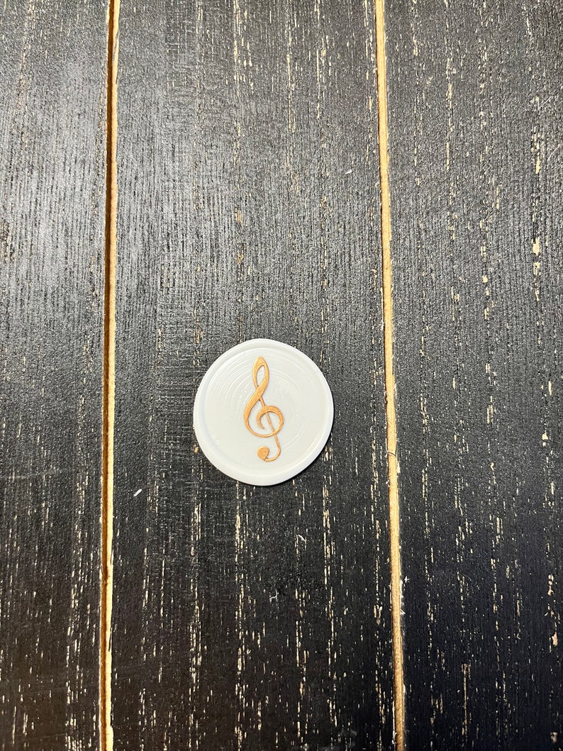 Music Musical Notes Premade Self Adhesive Wax Seal for - Etsy