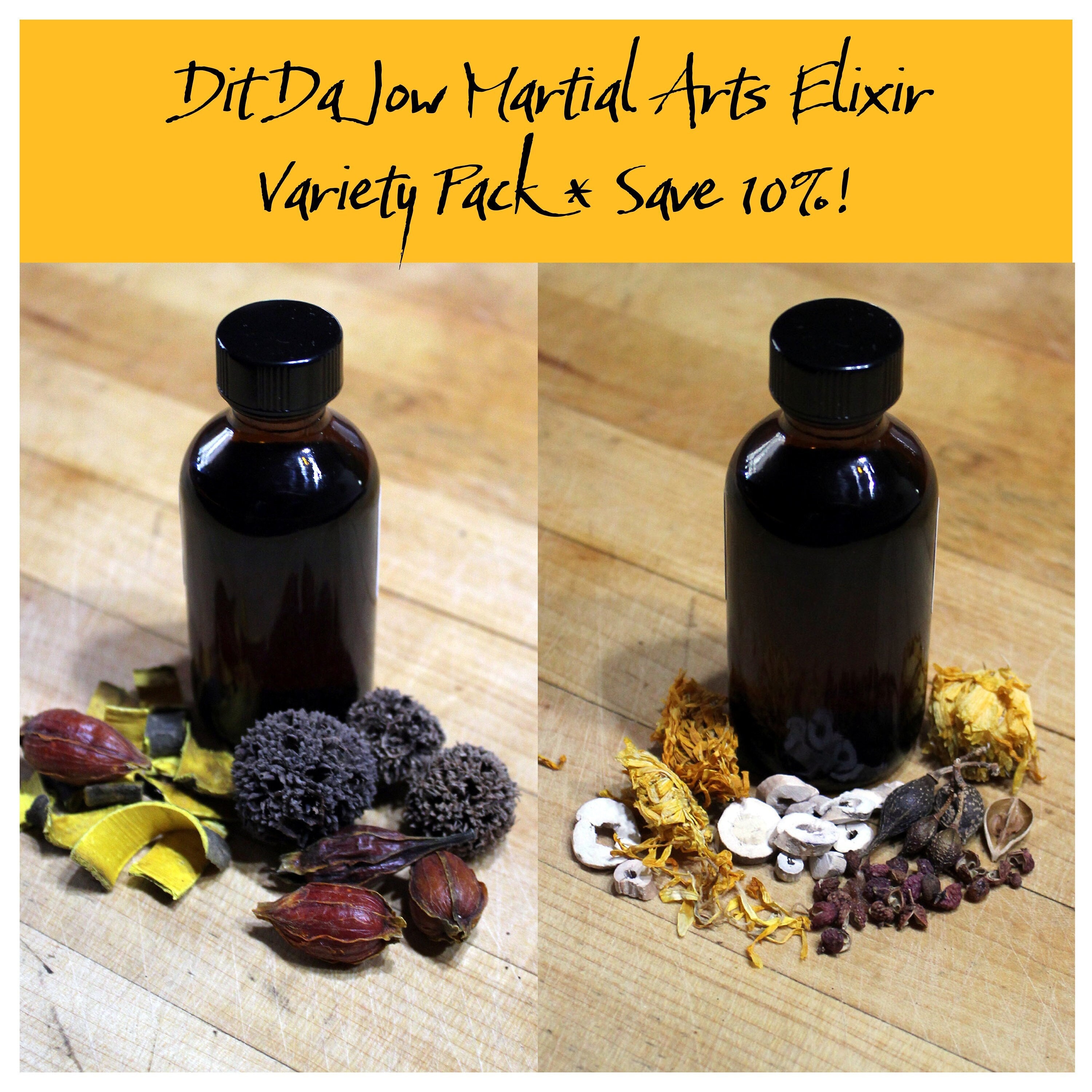 Dit Da Jow Standard Aged Variety Pack Special SAVE 10%! - Etsy