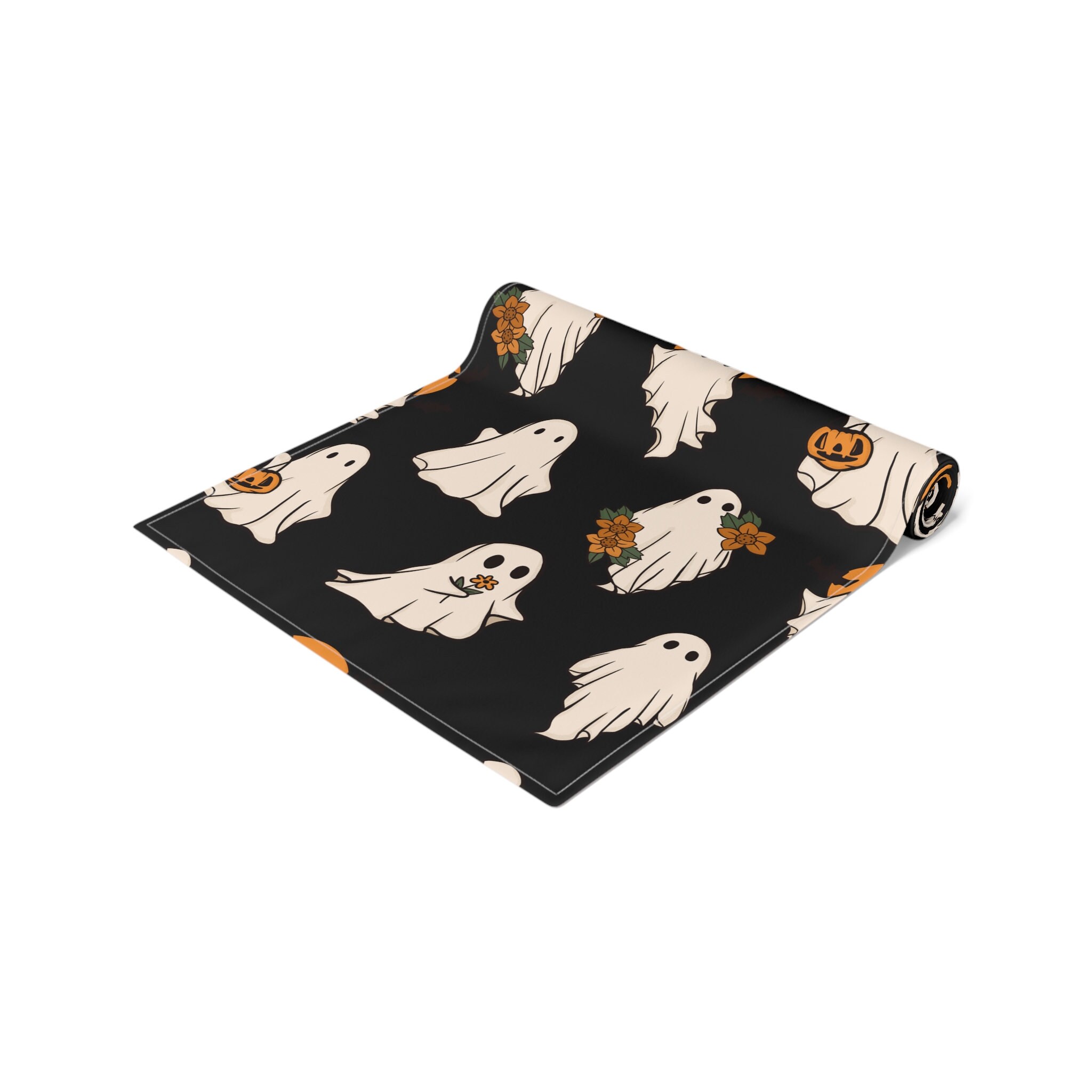 Cute Ghost Table Runner Spooky Home Decor Halloween - Etsy