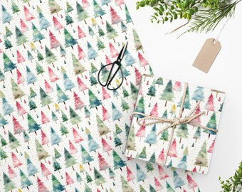Nordic Winter Wonderland Wrapping Paper Christmas Gift Wrap - Etsy